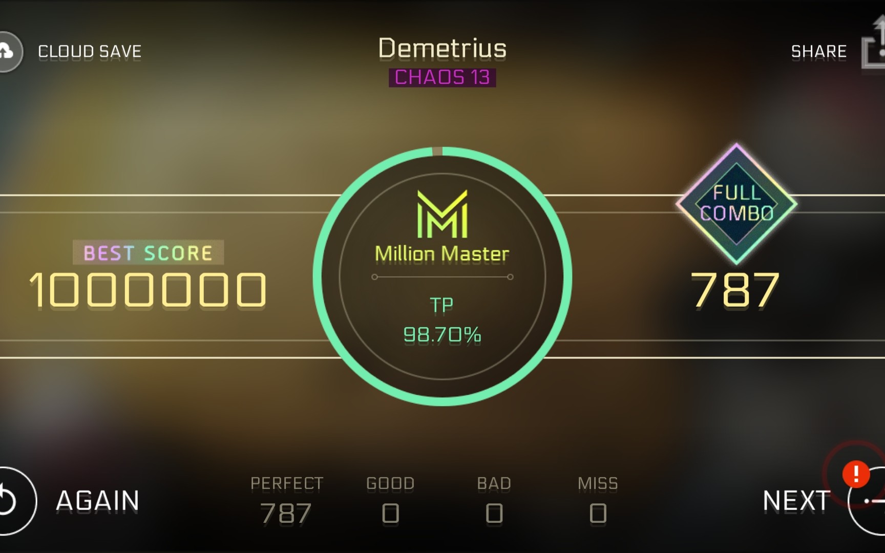 【←→←】Chaos难度13级曲Demetrius MM