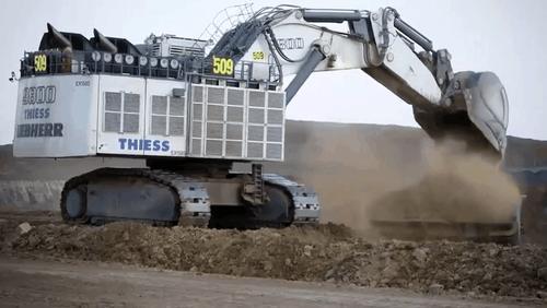 盘点世界上那些超大型工程机械,话说要是建个金字塔也容易的很