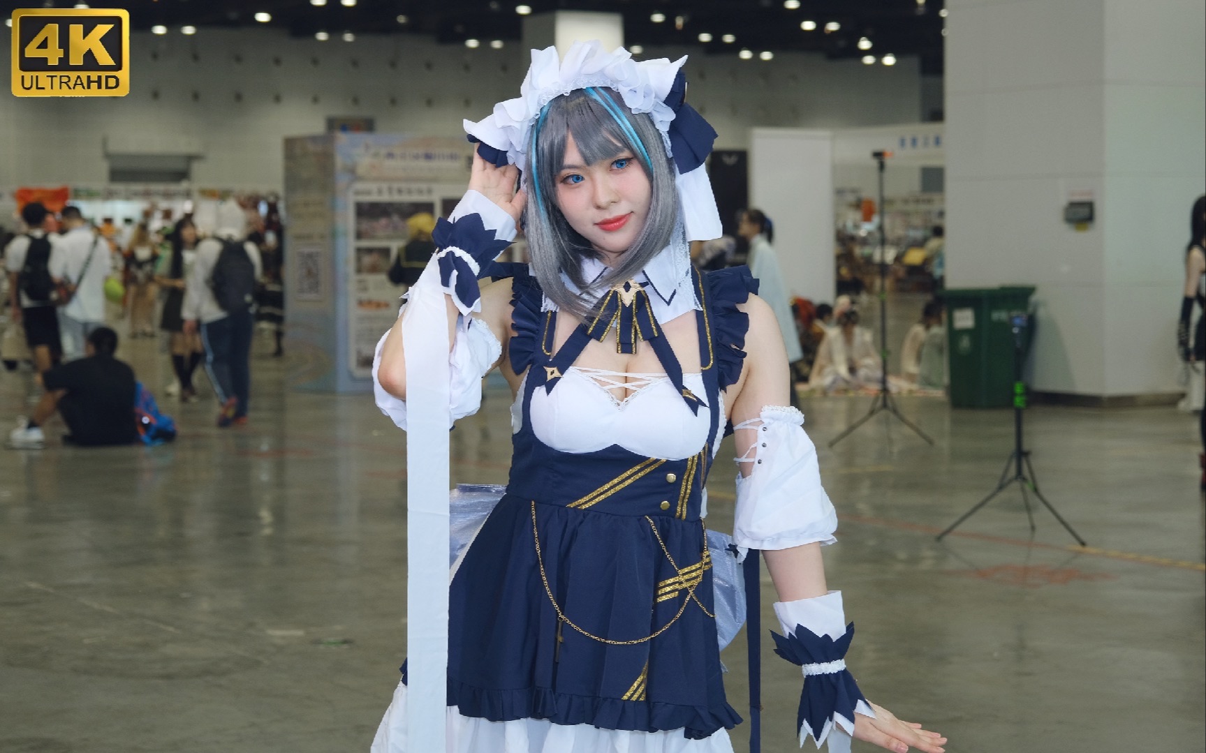 2022年7月,南宁月邪暑假漫展 碧蓝航线柴郡4K