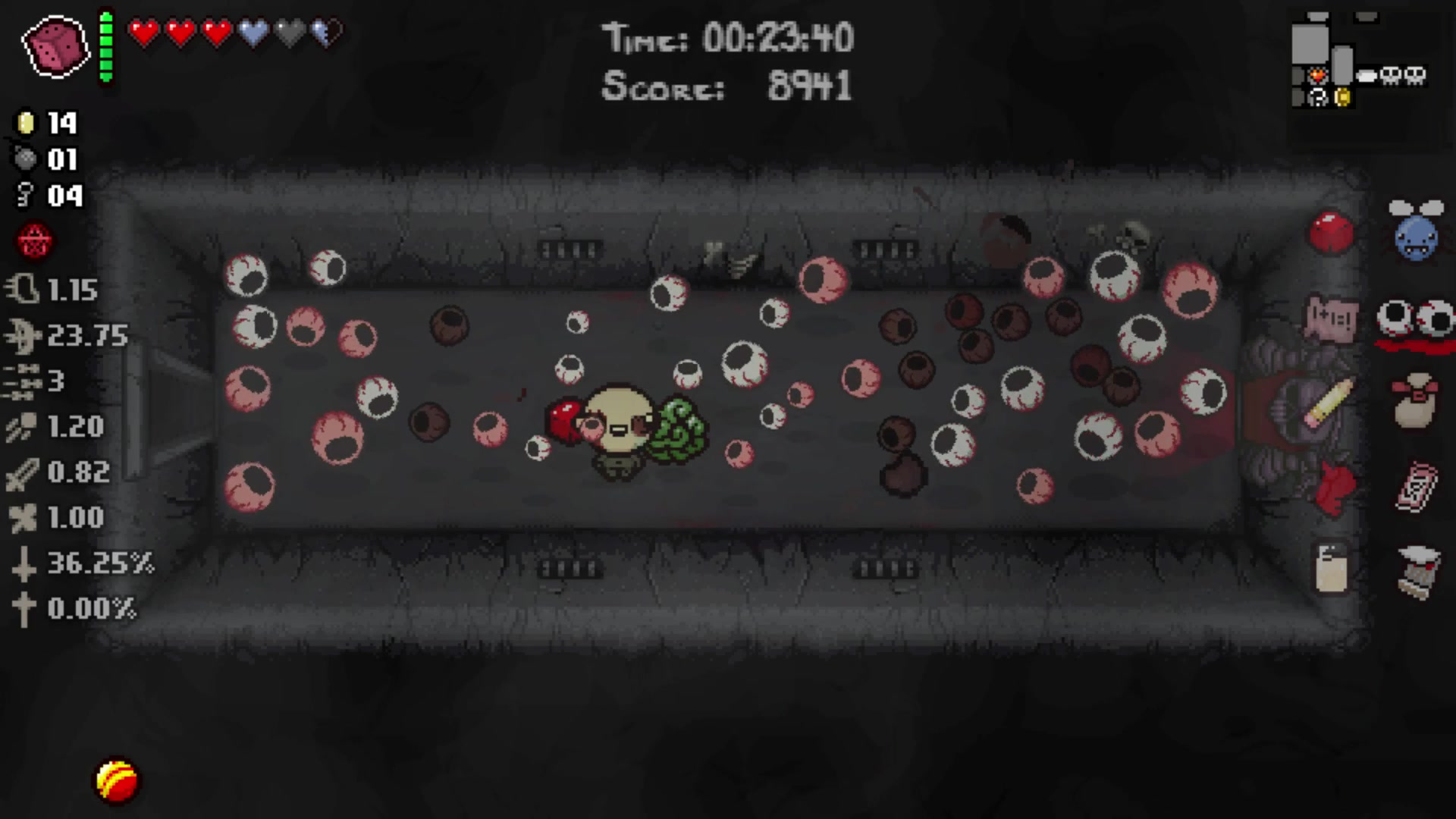 以撒确实是个恐怖游戏hhhhhh【慎入】