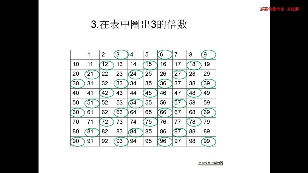 2、5、3的倍数的特征