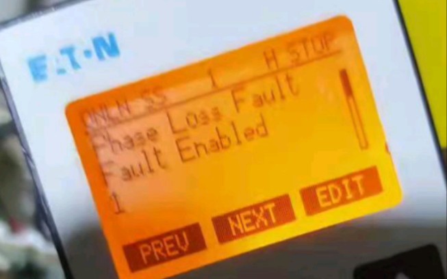 伊顿EATON电机软启动S811+n66n3s启动报警缺相 故障检测维修