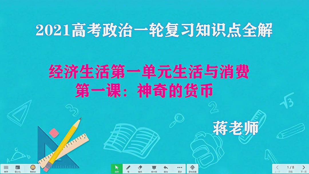 2021高考一轮复习经济生活:知识体系、商品