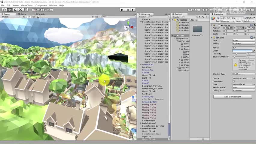Unity3D视频教程U3D脚本的使用方法(上)