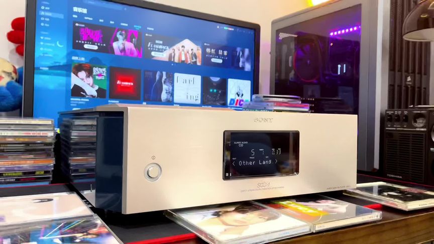 用一句话暗示,你想拥有这台机器.#无损音乐#索尼大法#SACD#DSD