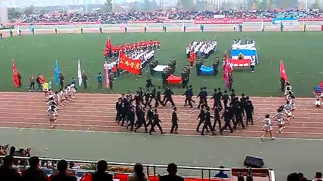 搞笑运动会开幕式