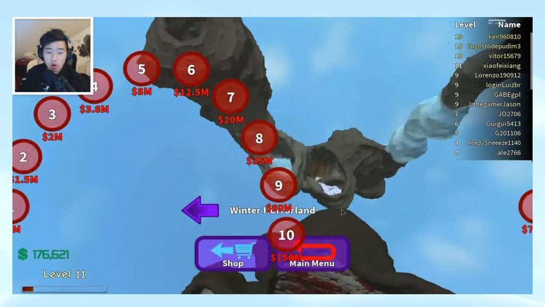 Roblox坠落模拟器 木偶人从天而降!小飞象解说