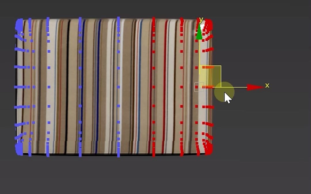 3dMax调整模型,保持纹理不变干货。