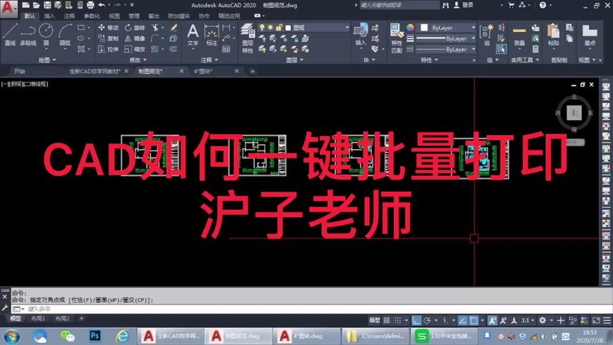 CAD批量打印。推荐看一看。原创作品
