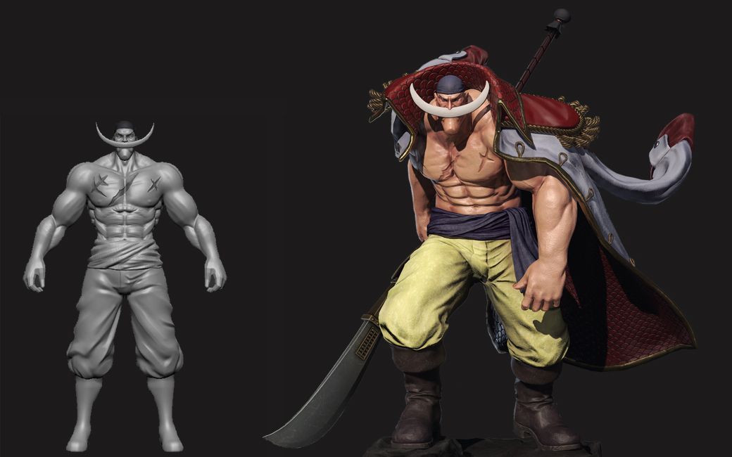 【ZBrush教程】最基础的人体雕刻到一个完整的人物模型制作过程!这...