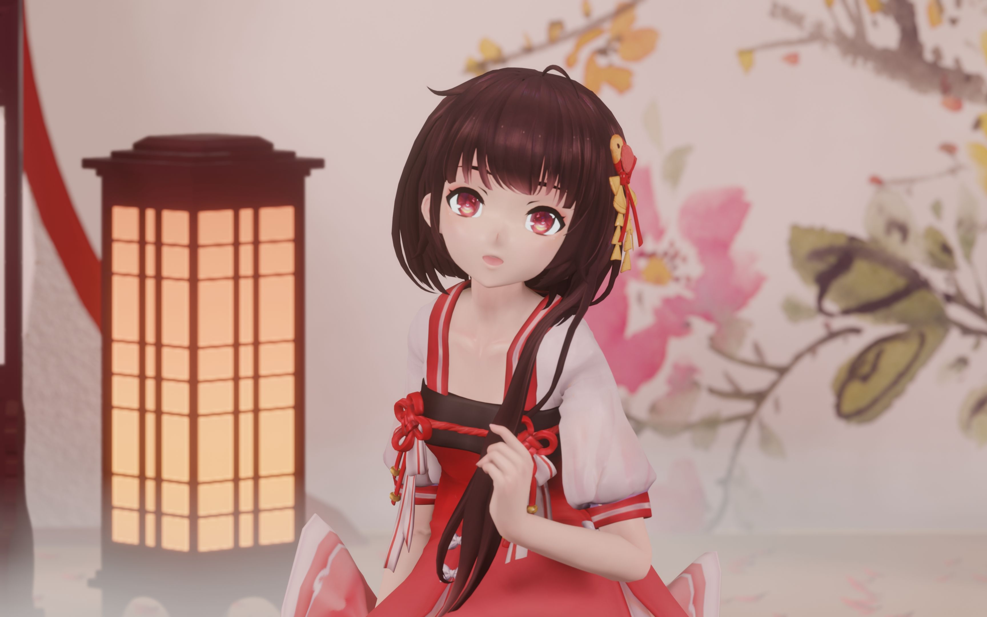 【泠鸢/MMD】白龙(这个视频包含了我这个菜鸡对于MMD to blender的...