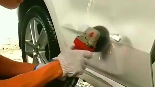 你的车也是这样喷漆吗?