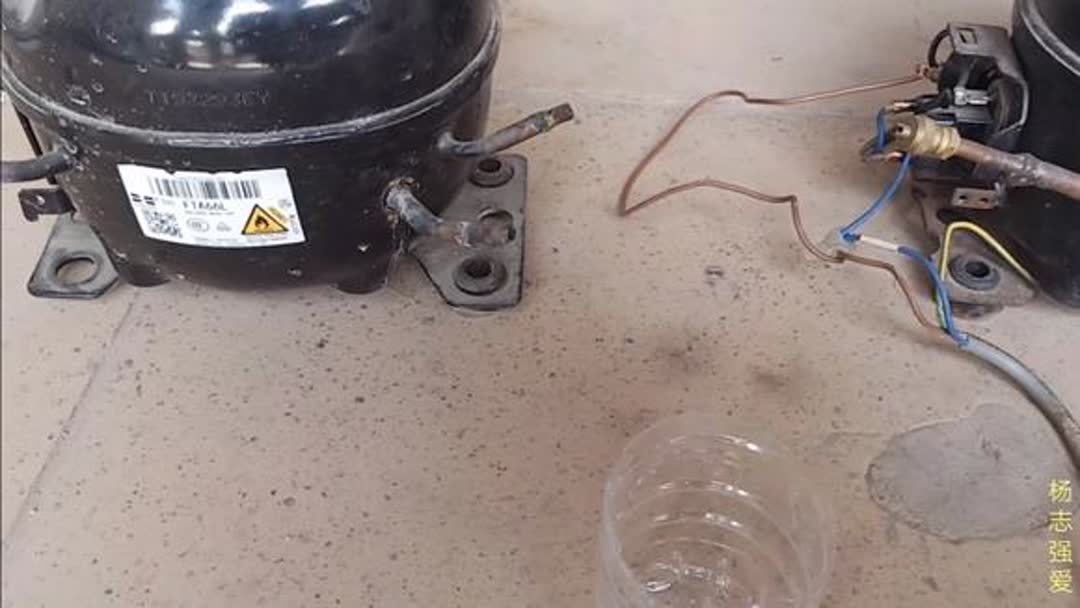 压管机,换机油的成功方法分享,冰箱和空调,方法是一样的!