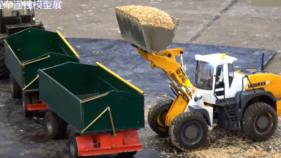【RC遥控模型】施工现场各司其职,1:32比例遥控工程机械模型展