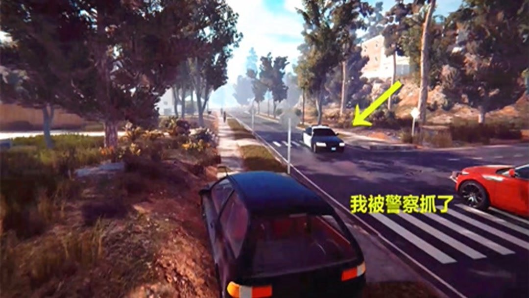 小歪小偷模拟器:我大白天去偷东西,逃跑的时候被警察抓住了