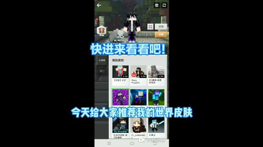 我的世界皮肤测评:全是精品