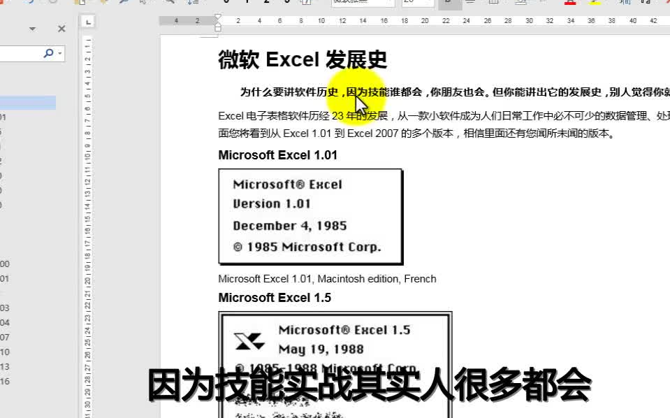 Excel数据分析处理入门