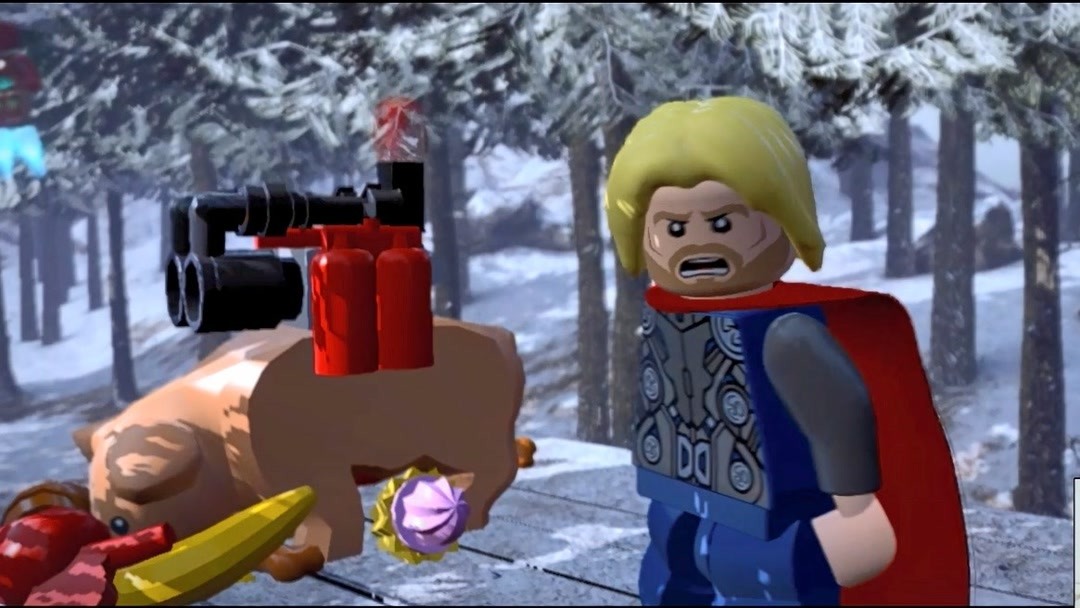 乐高漫威复仇者联盟第1部-1众英雄勇闯敌人前沿扫荡,一路过关