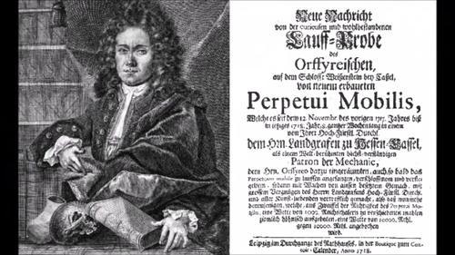 仿照古人设计图制作的永动机