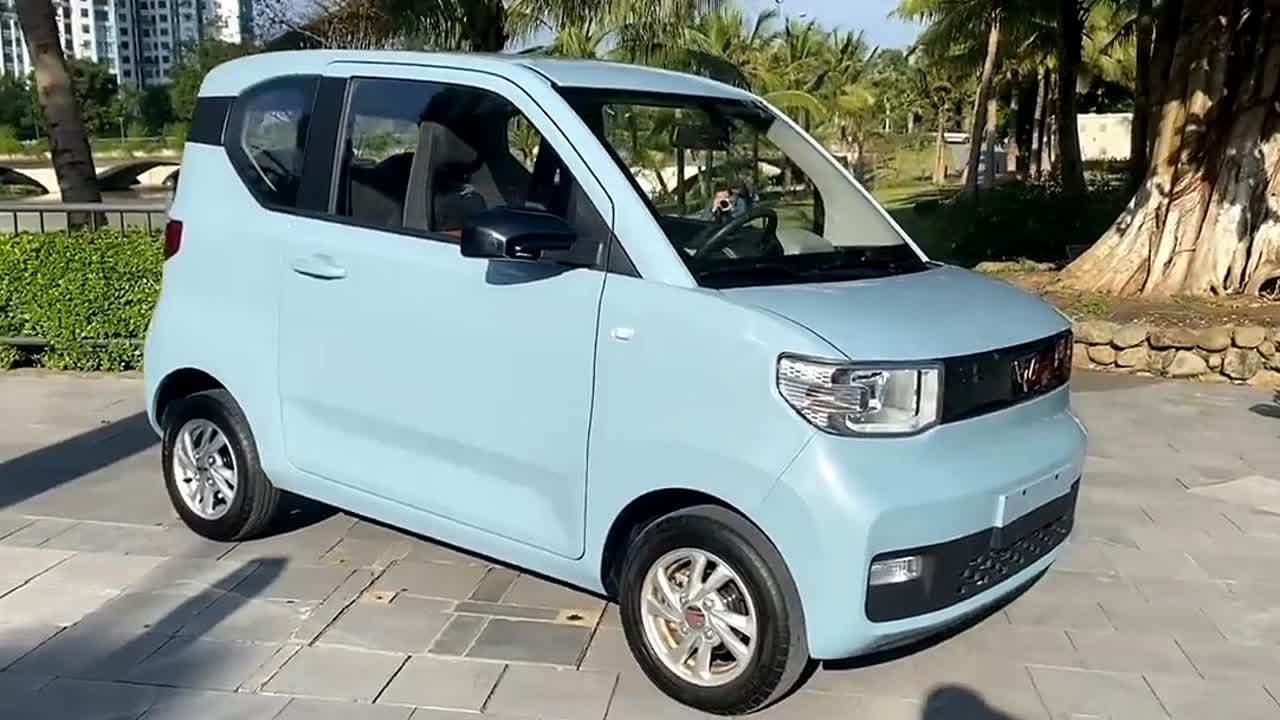 2022款五菱宏光Mini EV实车展示,外观.
