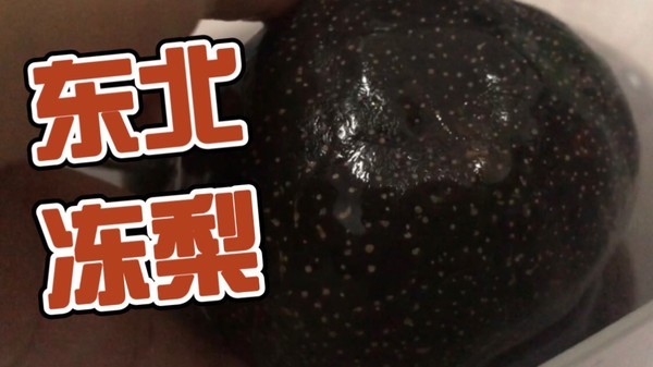 花8.8买了6个东北特产冻梨尝尝,北方人惊了