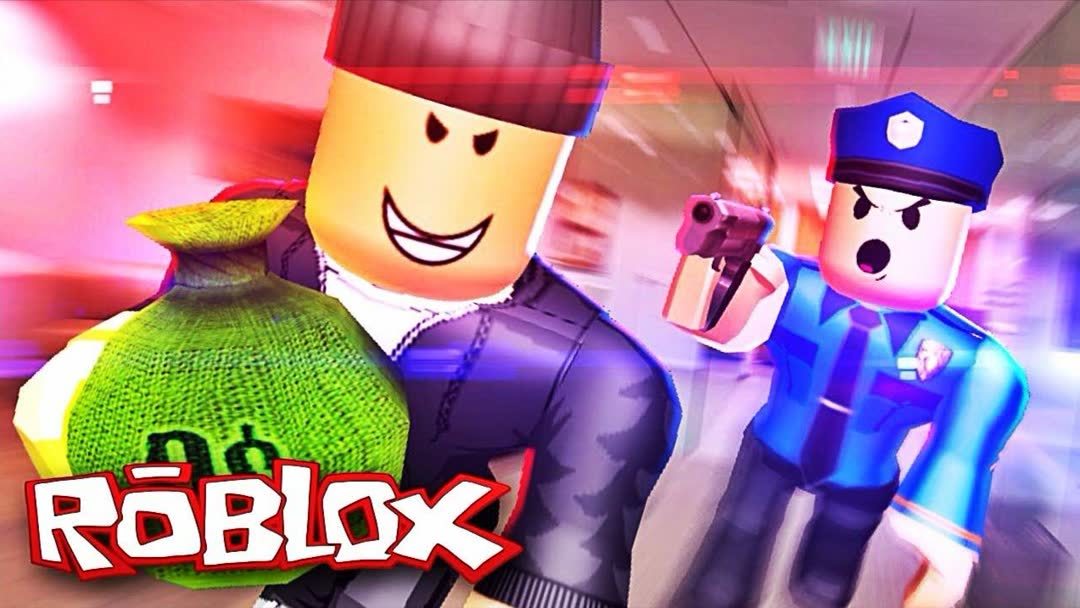 Roblox小偷模拟器!拿到散弹枪!上演警匪大战!