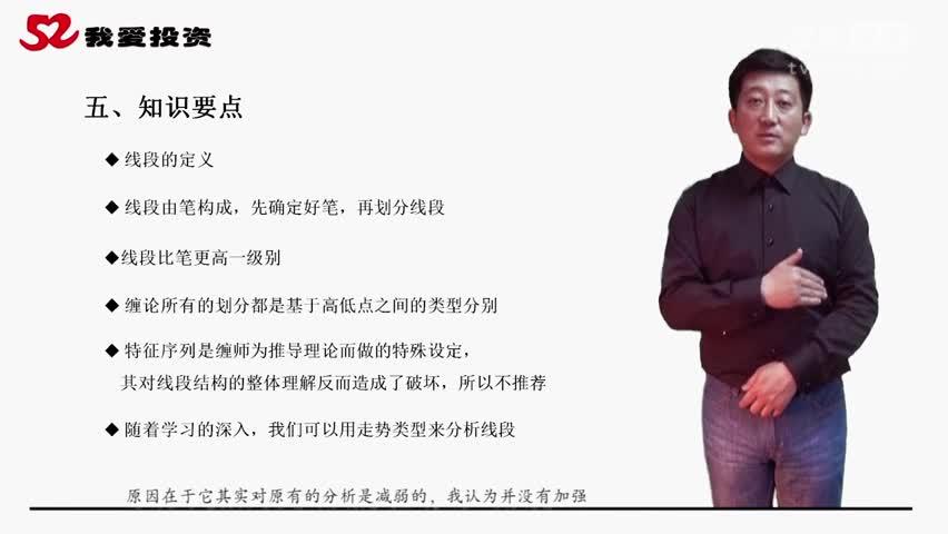 缠中说禅初级 52投资缠论入门李晓军第三课-线段