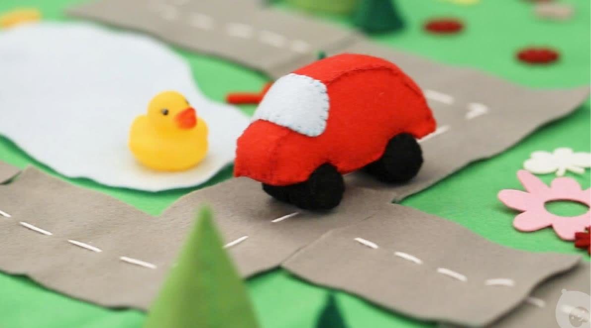 手工DIY汽车,带宝宝一起去兜兜风!