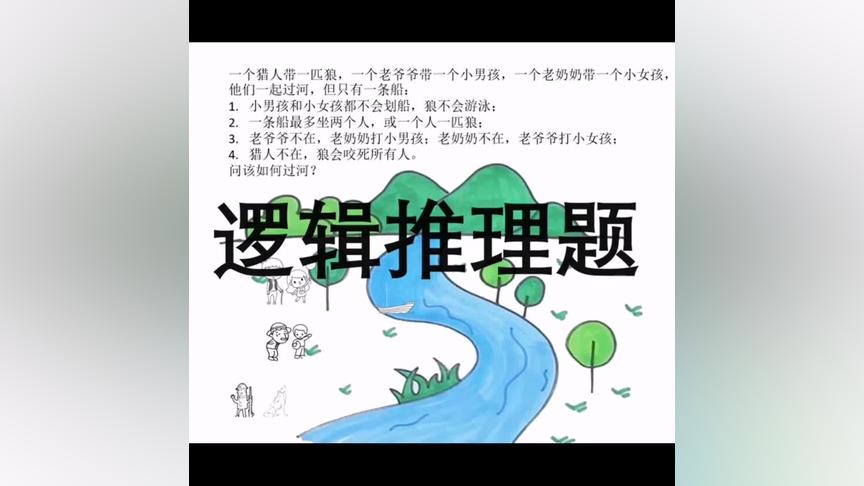 大学生都不会做的逻辑推理题#逻辑推理 #推理题 #数学