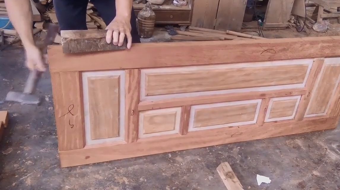 木匠熟练技术 - 如何建造大型艺术木门