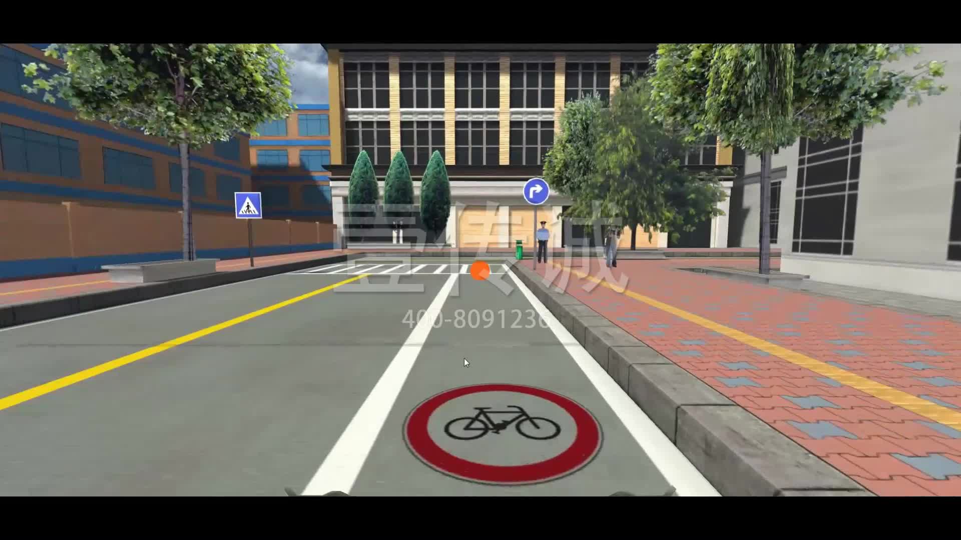 VR学生道路交通安全宣传教育