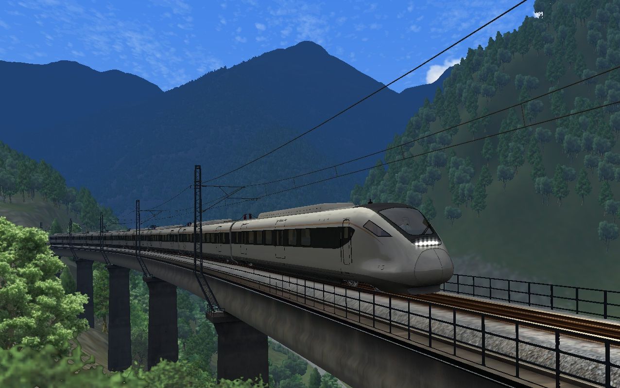 【直播回放】《模拟火车2020》川西联络线 驾驶CRH6F从汶川到马山村