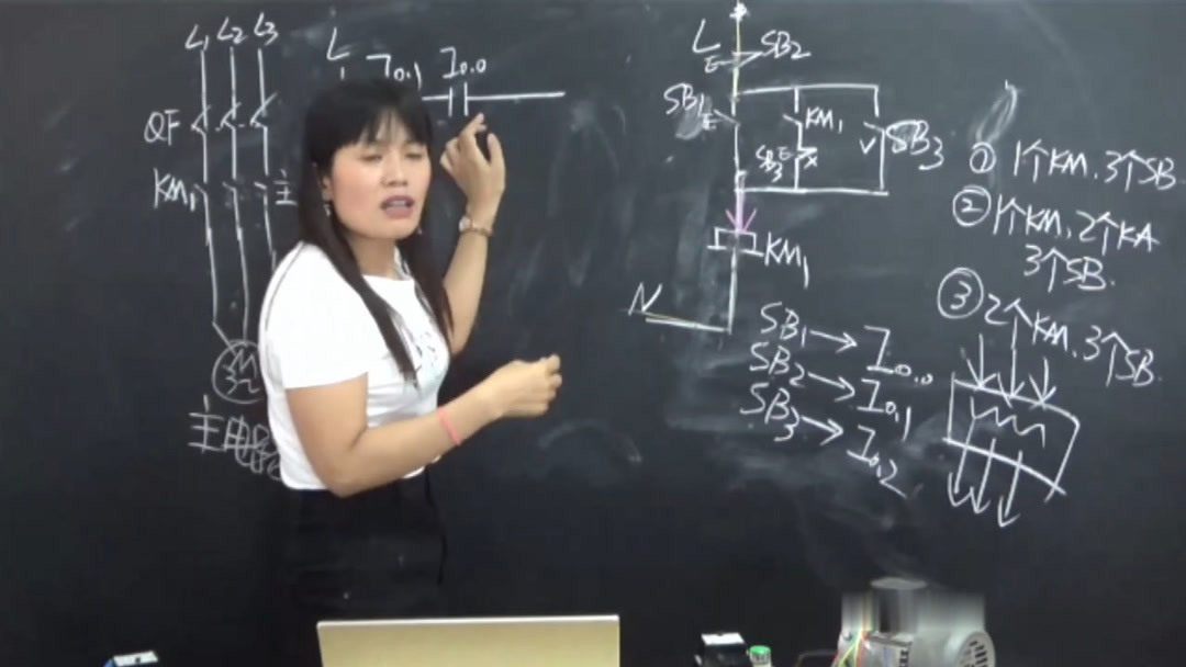 电路图可以抄到PLC中吗?侯老师给你讲PLC梯形图和电路图有何不同