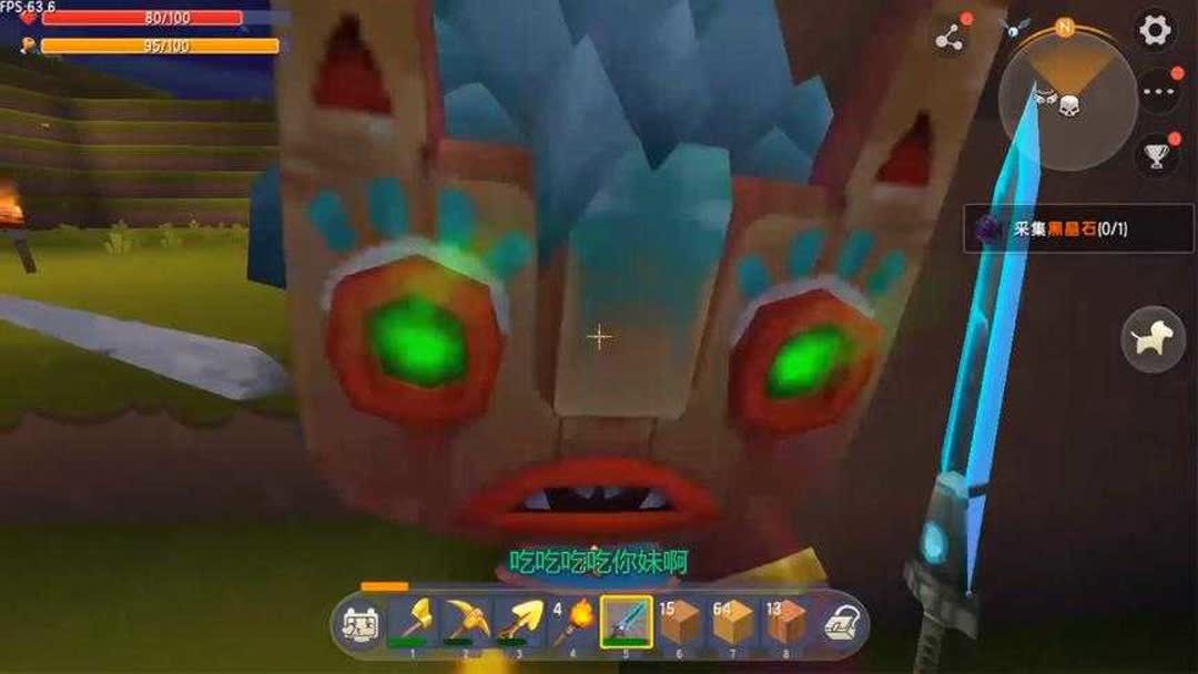 迷你世界单人生存22:准备做房子的地基,我喜欢做双层的,很结实