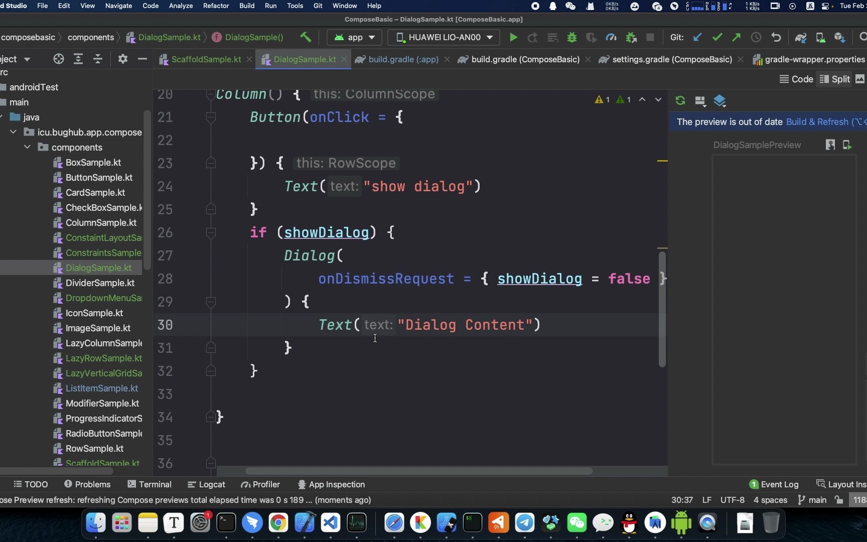 Jetpack Compose 之Dialog 用法
