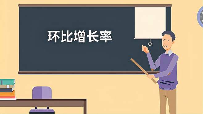 环比增长率:和上期相比较的增长率