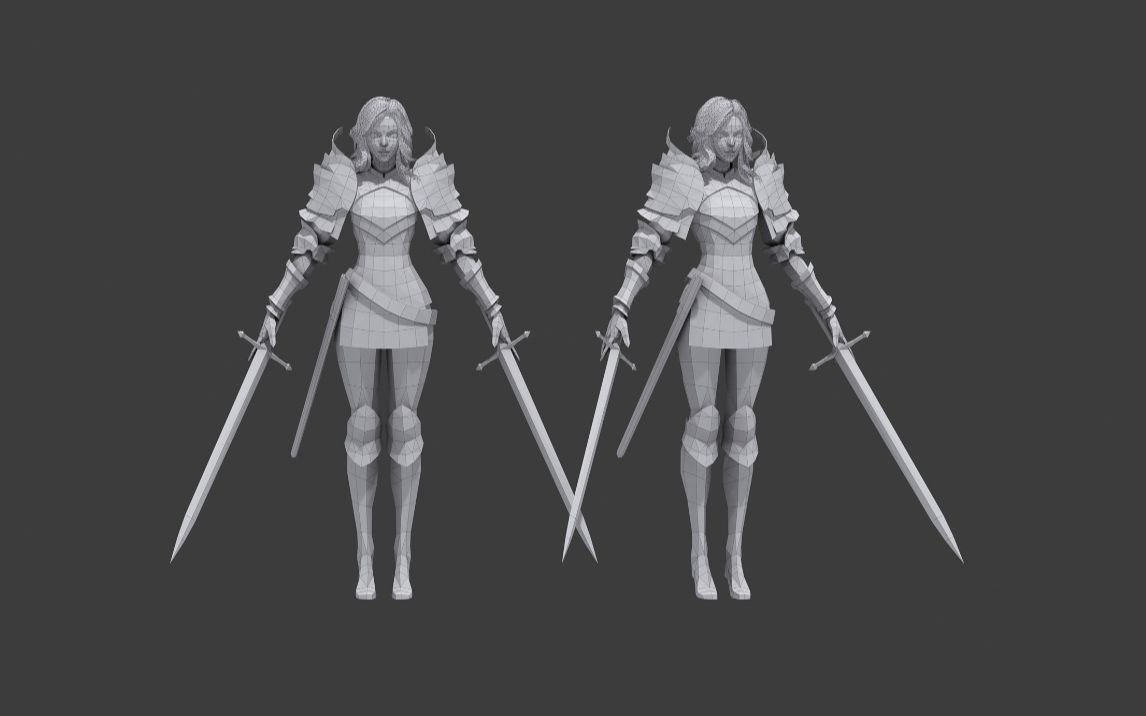 【3dmax手绘角色制作】手绘角色制作全流程思路 ,手绘模型布线技巧 ,...