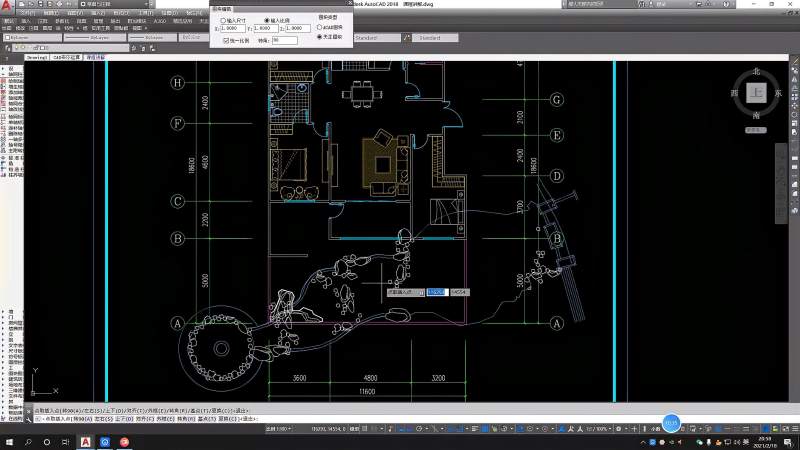 零基础学习CAD家具布置图