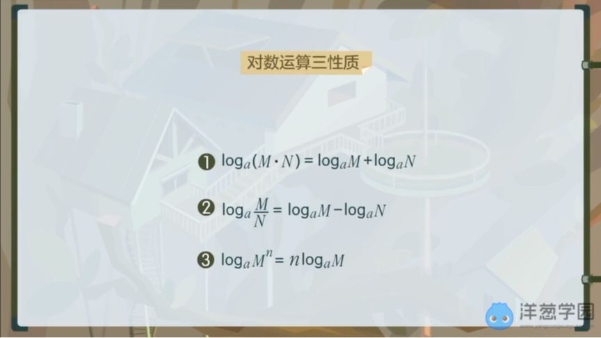 高一必修一数学:4.3.2.3对数的化简与求值