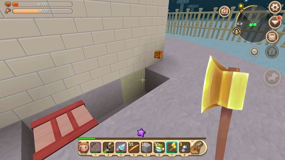 迷你世界高级531:无意间收集到的珍木树叶,装饰实验室还挺漂