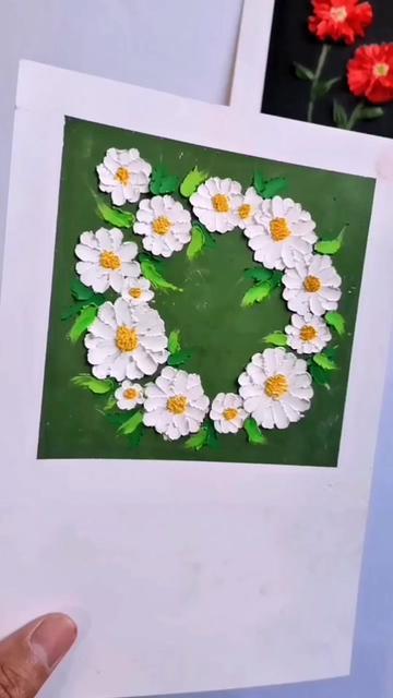 解锁一项新技能,油画棒的另一种操作立体画油画棒