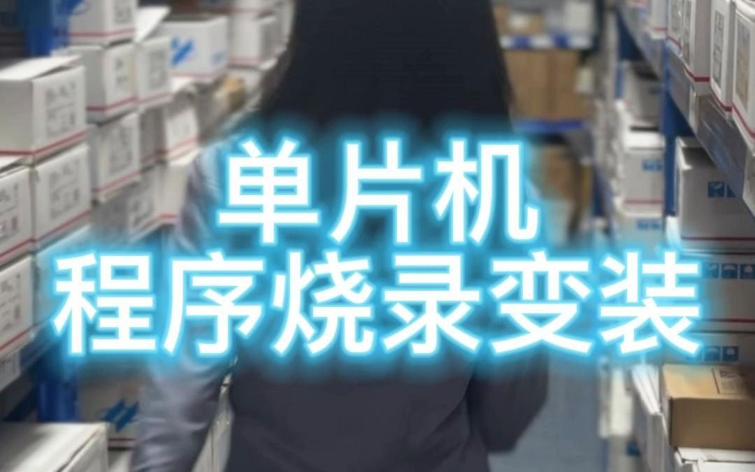 单片机程序烧录变装