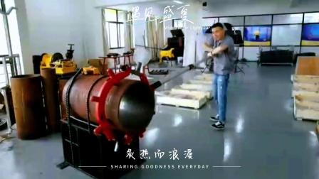 济宁百瑞达#手动防爆割管刀四轮割刀钢管管道切割机旋转式切割管