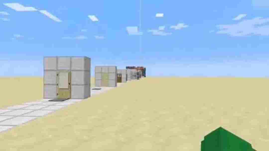 我的世界100秒走满20扇红石门?!