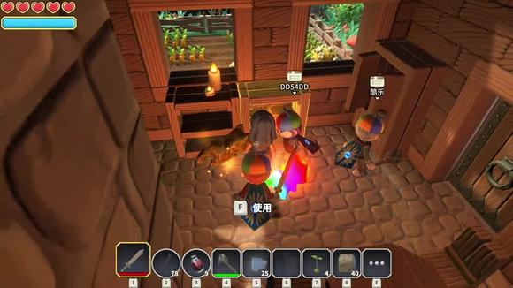 沙漠游戏《MC我的世界传送门骑士》第1(1)多人联机实况