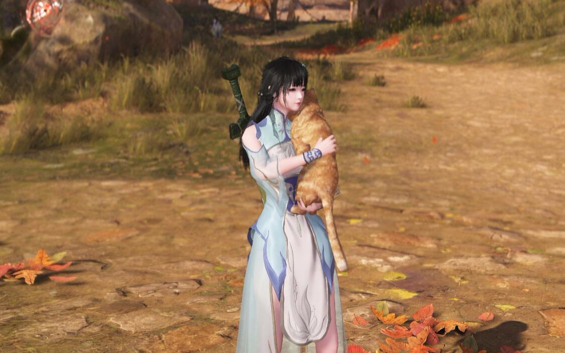 第一视角的修仙游戏,居然可以撸猫!