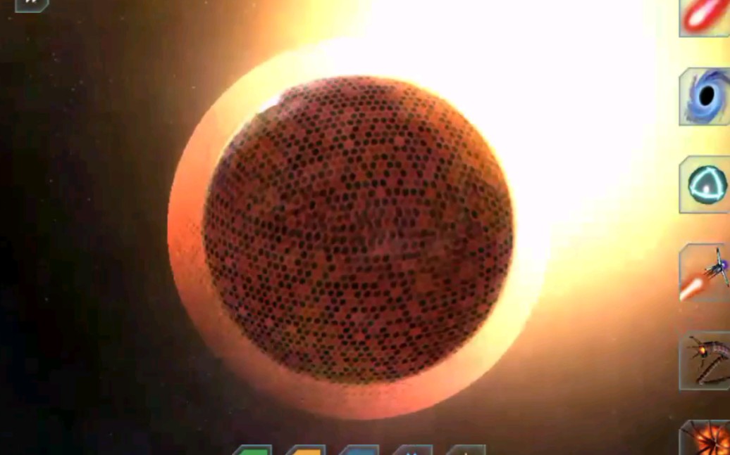 星球毁灭模拟器第4期,测试一下护盾最多可以承受的能量是多少?结果...