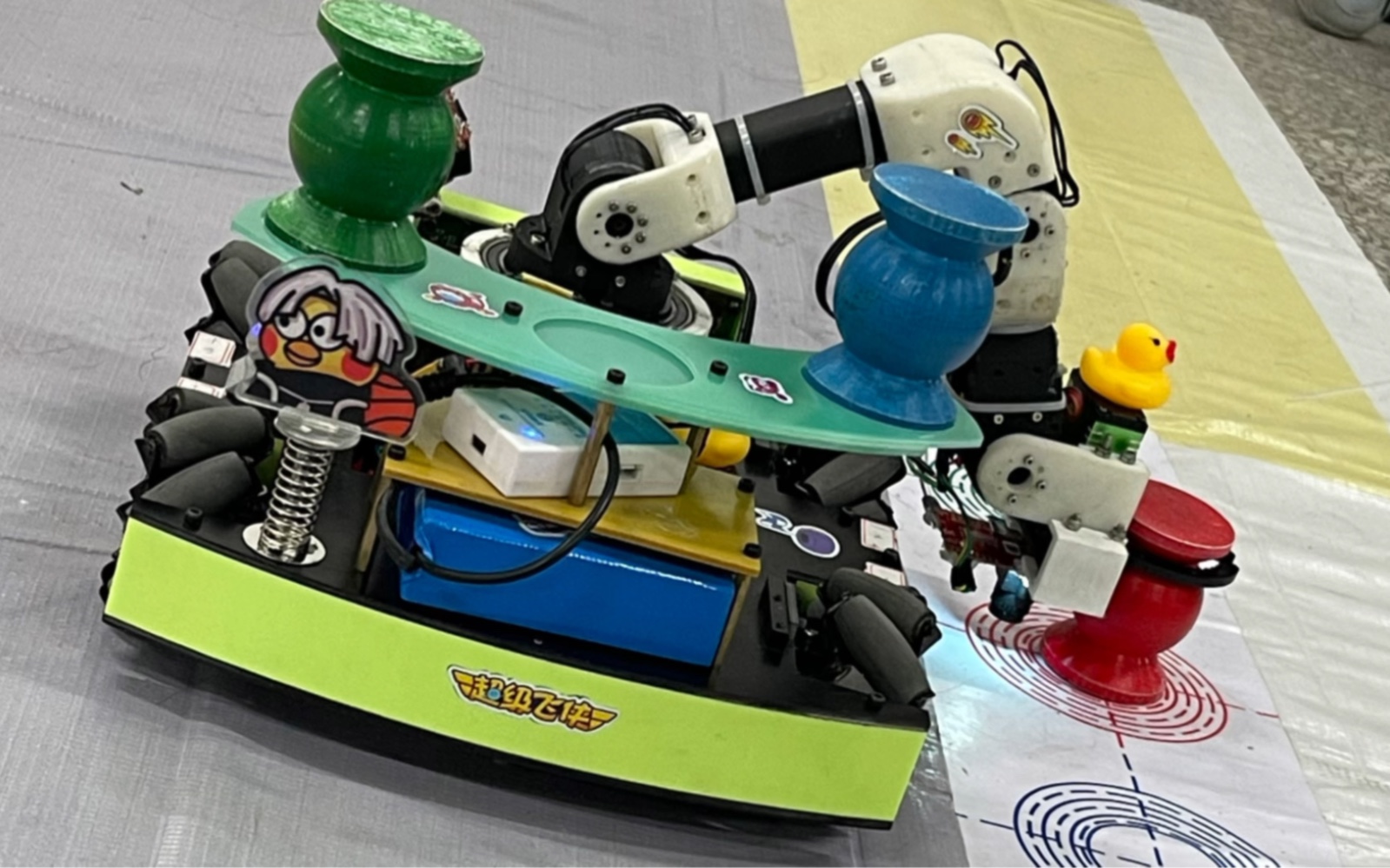 谨以此片记录我们的工训赛物流搬运小车调车史