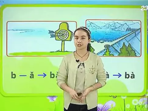 拼音教学视频b p m f拼读和巩固 233小学