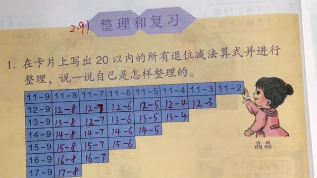 一年级数学下册 培优课堂2.91 整理和复习 P24 名师课堂